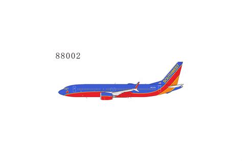 Southwest Airlines 737 Max 8 Canyon Blue Retro N872cb 88002 1400