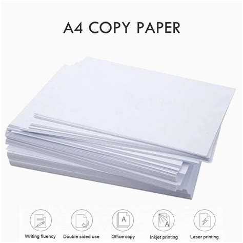 China Manufacturers Oem 70gsm 75gsm 80gsm 100 Pulp A4 Copy Paper 500
