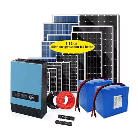 10kw On Grid Solar System Kit Mppt Mc4 Home Solar Kits Complete Solar Panel Kit
