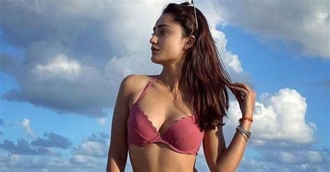 Aashram Actress Tridha Choudhurys Recent Bikini Pics Will Leave You