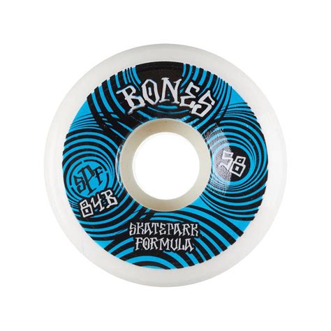 Bones Spf P5 Ripples 84b Sidecut 58mm Roues De Skateboard 104a
