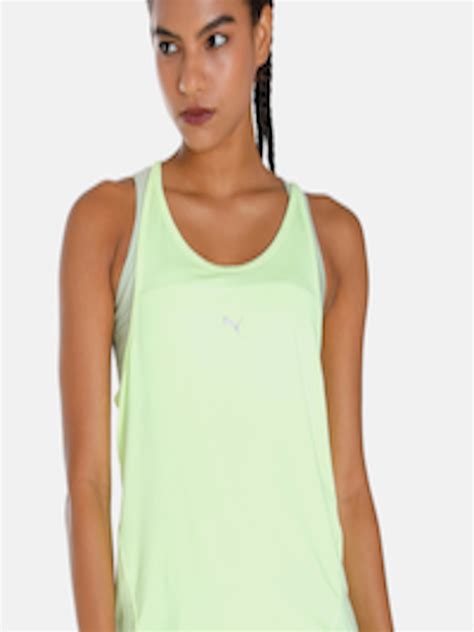 Buy Puma Run Brand Logo Printed Tank Top Tops For Women 21887742 Myntra