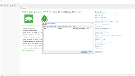 Robomongo的安装及简单使用 Csdn博客