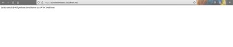 aws cloudfront create invalidation geeksforgeeks