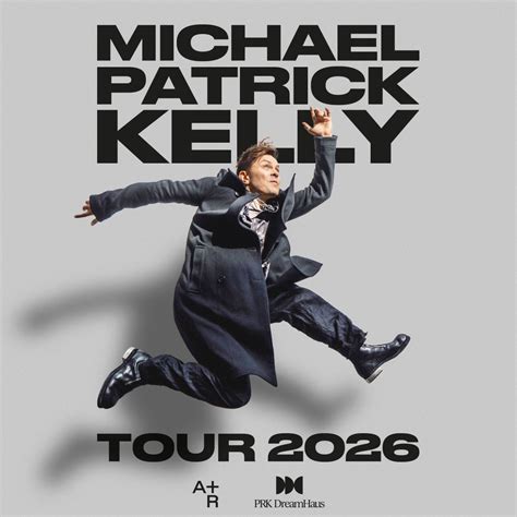 Michael Patrick Kelly Tour 2026 Concertvisions