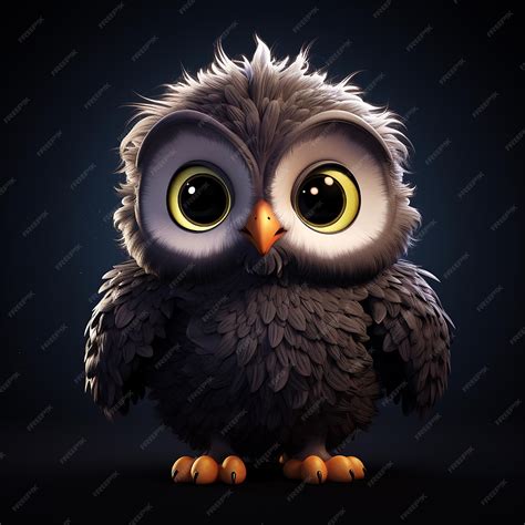 Premium Photo Cute And Chibi Owl