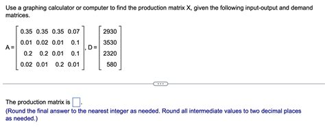 Solved Use A Graphing Calculator Or Computer To Find The