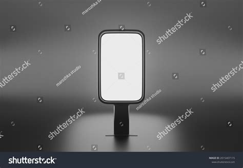 빈 광고판 디스플레이 흑백 Lcd 화면 스톡 일러스트 2015407115 Shutterstock