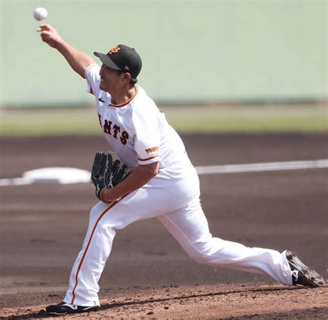 【巨人】菅野智之2回完全も納得せず「直球の出力もイマイチ上がってない」マウンドで首かしげる プロ野球写真ニュース 日刊スポーツ
