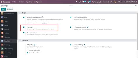 Produt Management In Odoo 16 Purchase Odoo V16 Enterprise Edition Book
