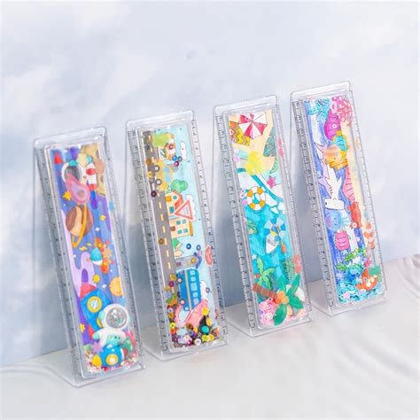 민화샵 투명 자 만들기 4종 택1