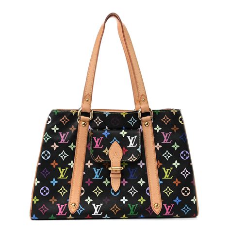 Louis Vuitton Monogram Multicolor Aurelia Mm Black 1318303 Fashionphile