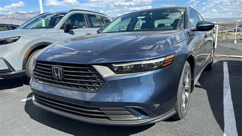Honda Accord Ex Canyon River Blue Metallic Walkaround Youtube