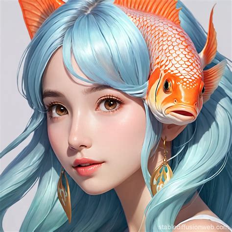 Human With Fish Features Prompts Stable Diffusion Online