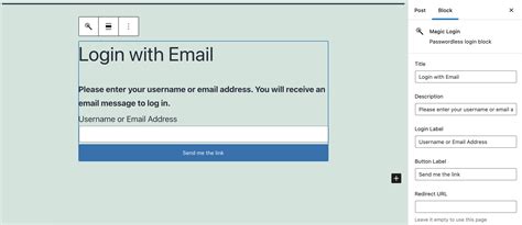 Magic Login Passwordless Authentication For Wordpress Login Without