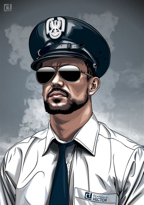 Dewa Dace On Behance портрет вектор векторный портрет Photoshop