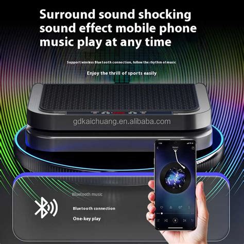 Step Up Exercise Vibrating Plate Platforms Machines Whole Body