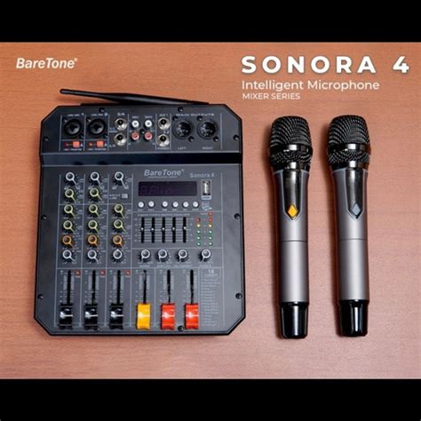 Jual Mixer Audio Baretone Sonora 4 Plus 2 Mic Wirelles Jakarta Barat Fast Start Tokopedia