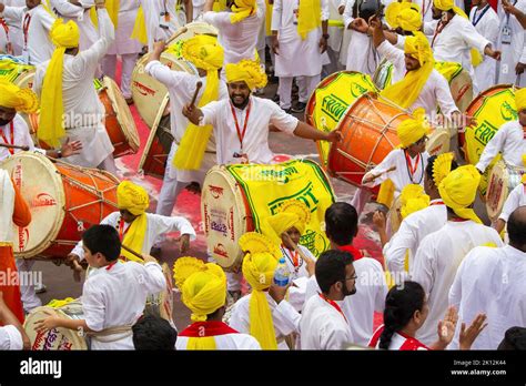 Ramanbaug Dhol Tasha Pathak Players Of Kasba Ganpati Pune Maharashtra