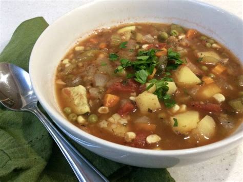 Big Bowl Of Veggie Soup Easy Tomato Vegetable Soup For The Soul Plant