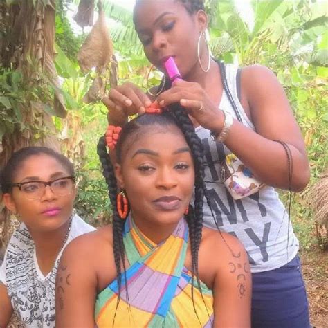 Nollywood By Mindspace Chacha Eke Dazzles On The Set Of New Movie