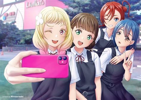 Mei Yoneme Shiki Wakana Natsumi Onitsuka And Sakurakouji Kinako