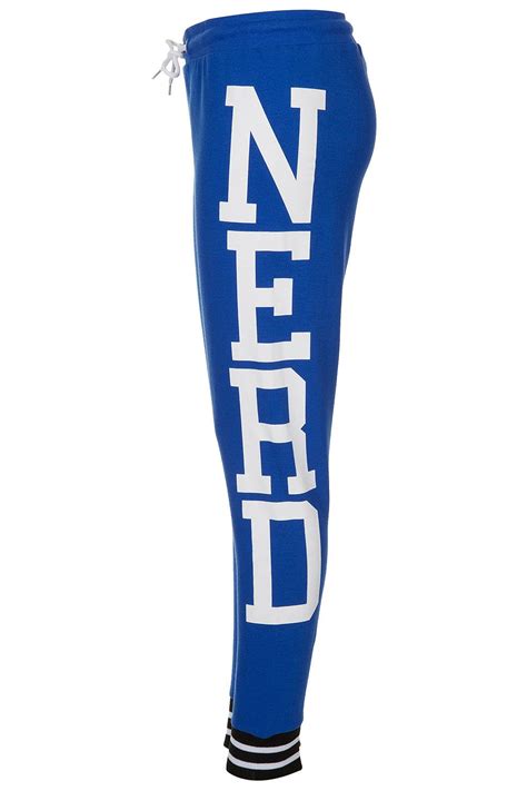 Nerd Side Joggers Topshop Nerd Fashion Tapered Sweatpants Nerdy Style