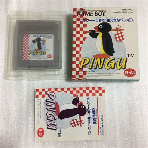 Yahooオークション Gb ピングー 世界で1番元気なペンギン ゲームボーイ