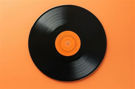 Premium AI Image | Disc vinyl retro record sound musical