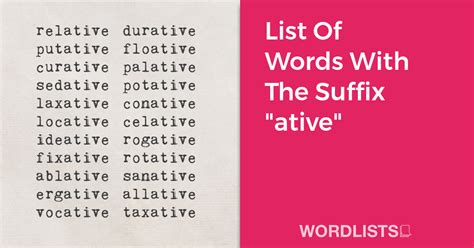List Of Words With The Suffix Cious