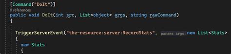 Why Is My C Event Handler Failing Argument Mapping Discussion Cfx