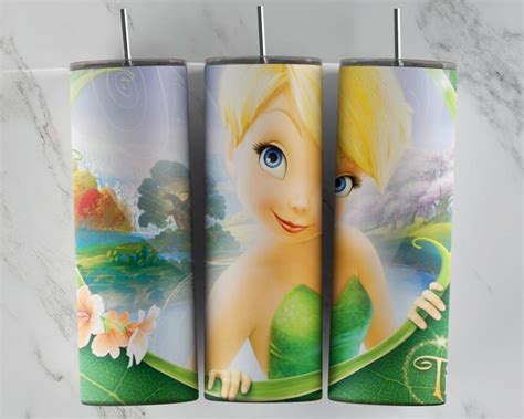 Tinker Bell Tumbler Design Tinker Bell Tinker Bell Sublimation 20oz