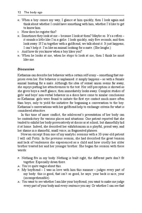 Psychoanalytic Perspectives On Puberty And Adolescence The Inner