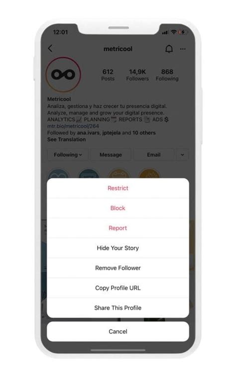Restrict On Instagram What Is It And How To Do It Metricool