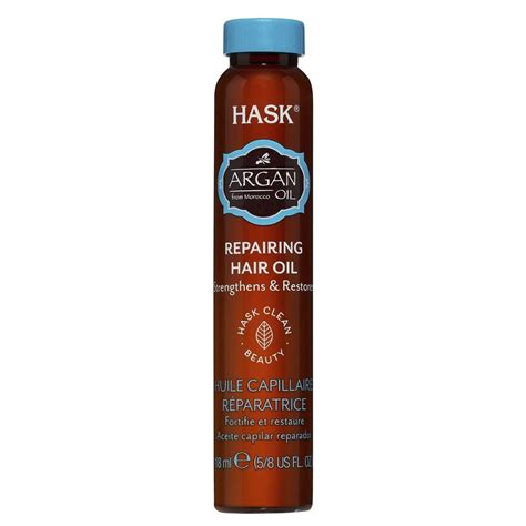 Hask Argan Oil Repairing Hair Oil 18ml Healthylife