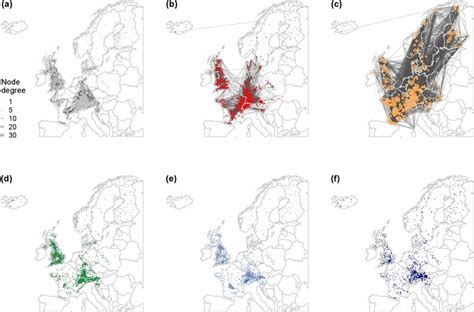 Spatial Flood Connectedness Patterns For Different Flood Types A All