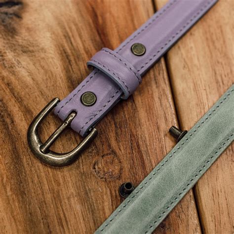 Sally Leather Belt 25mm Company And Good