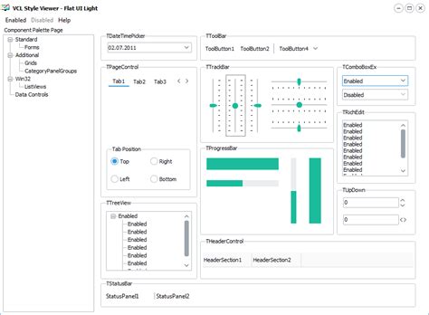Delphistyles Vcl Style Flatuilight