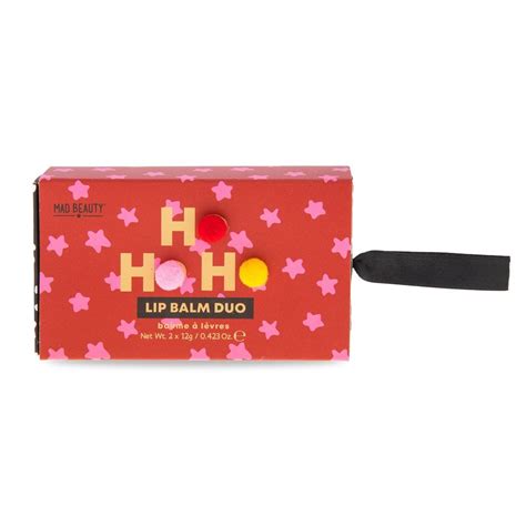 Mad Beauty Pom Pom Christmas Lip Balm Duo Ts 2020 From Mad Beauty
