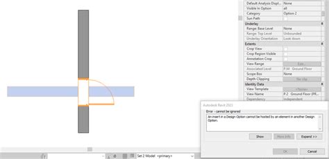 Solved Design Options Wall Overlapping Issue Autodesk Community