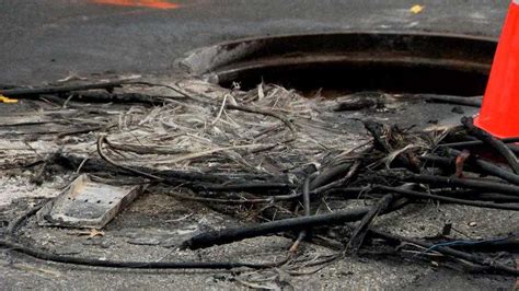 Power Still Out Streets Closed After Underground Fire