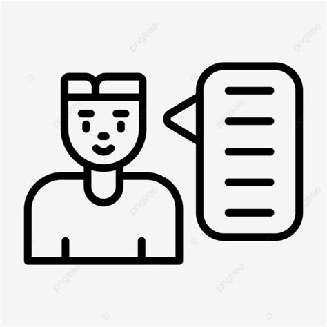 대화 라인 아이콘 벡터 대화 아이콘 거품 채팅 Png 일러스트 및 벡터 에 대한 무료 다운로드 Pngtree