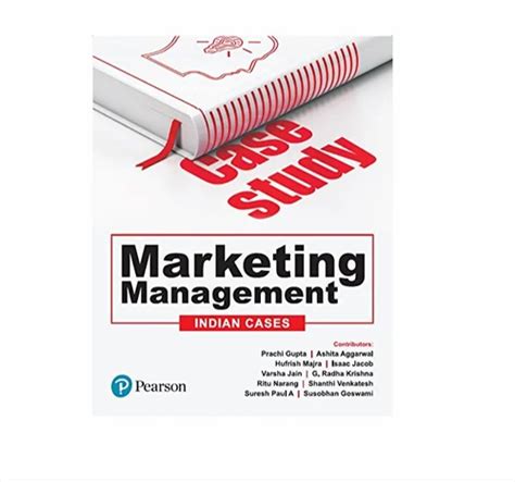 English Marketing Management Indian Cases Paperback Book Pearson
