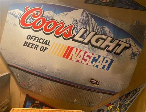 Nascar Hood Coors Light Hoosier Auction Group