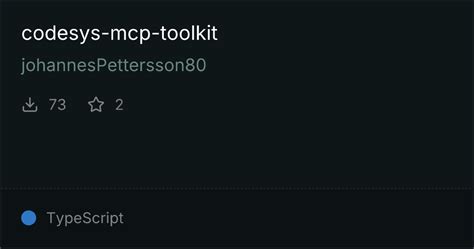 Codesys Mcp Toolkit Glama