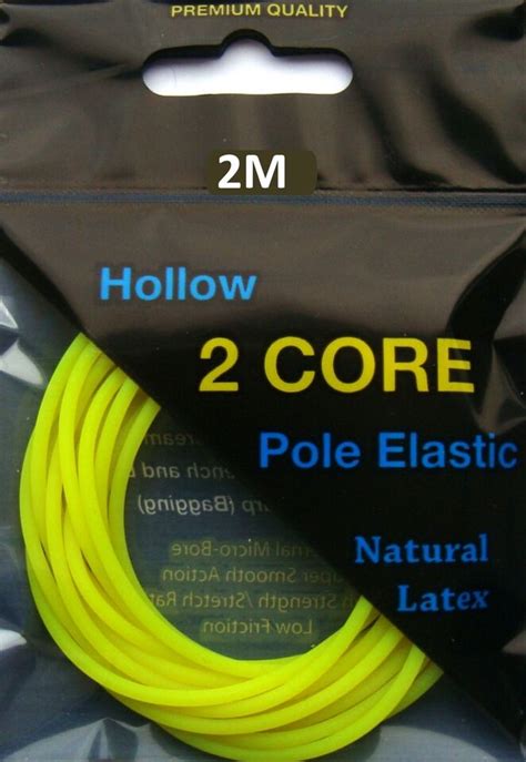 Hollow Pole Elastic 2 Core Knd Top Match Grade Lengths 5m 3m 2 5m 2m