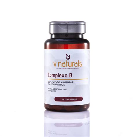 Suplemento Vitamínico Complexo B comprimidos V Naturals