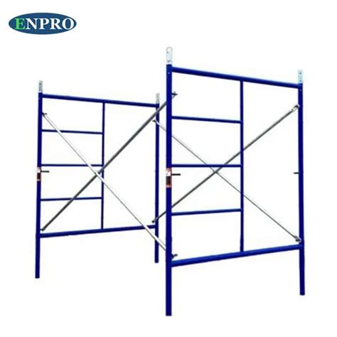 H Frame Scaffolding Constriction Scaffolding Material With Steel
