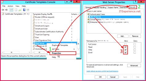 3 Windows Certificate Templates Server 2008 R2 67659 Fabtemplatez