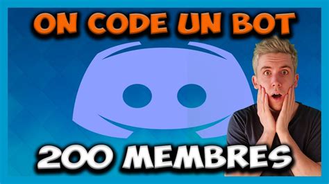 On Code Un Bot Discord Pour Savoir Qui Emportera 20€ Youtube